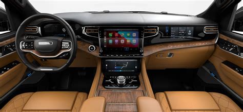 Interior Design 2024 Jeep Grand Wagoneer Suv