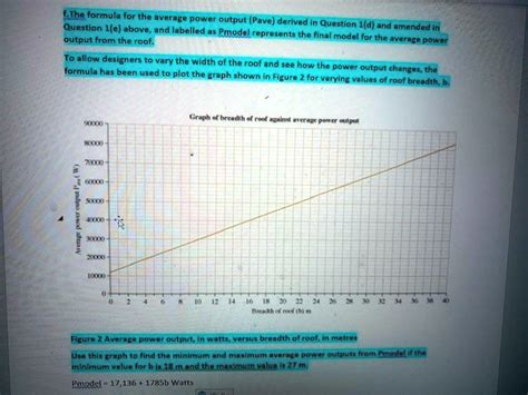 F The Formula For The Average Power Output Pave Derived In Question