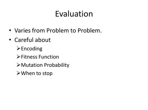genetic algorithm ppt