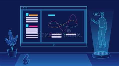 Interactive Assistant Stock Illustrations 2928 Interactive Assistant