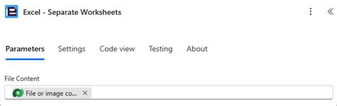 Excel Separate Worksheets Encodian Customer Help