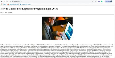 Django Blog Tutorial Make A Simple Blog