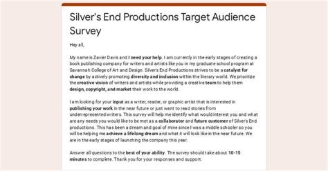 Zavier Davis On Linkedin Silvers End Productions Customer