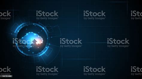 클라우드 컴퓨팅 스토리지 기술 배경 디지털 데이터 서비스 혁신 개념 0명에 대한 스톡 벡터 아트 및 기타 이미지 0명 3차원 형태 개념 Istock