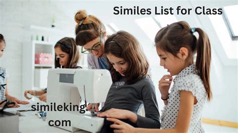 15 Similes List For Class 6 Fun And Easy Examples Explained