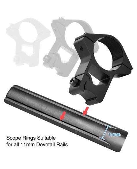 Cvlife 1 Inch Dovetail Scope Rings Mounts For 3 8 Or 11mm Dovetail Ra