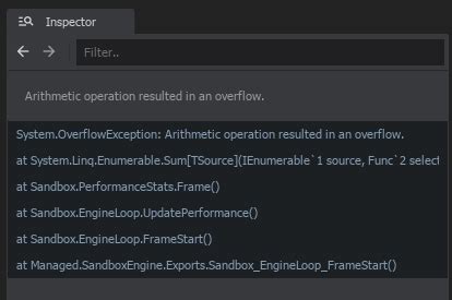 Arithmetic operation resulted in an overflow. · Issue #2381 · Facepunch/sbox-issues · GitHub