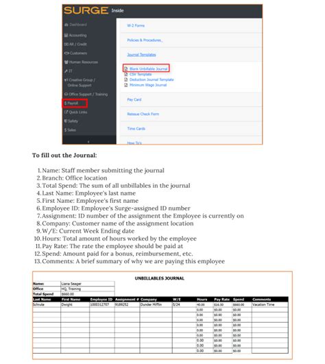 Weekly Tip Unbillable Journals