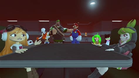 Gmod Smg4tf2ninjala Daily At The Restaurant By Superfiregmod On