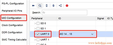 基于lemon Zynq的ps实验八 Uart功能演示 Hello Fpga