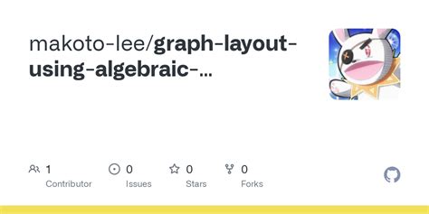 Github Makoto Leegraph Layout Using Algebraic Connectivity