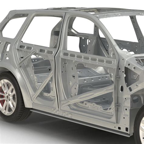 섀시 리지드 2가있는 Suv 프레임 3d 모델 3d 모델 159 Max Free3d