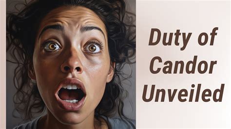 Unveiling Legal Ethics Duty Of Candor Youtube