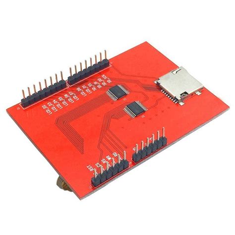 Lcd Tft 24 Touchscreen Shield Para Arduino Baú Da Eletrônica Baú