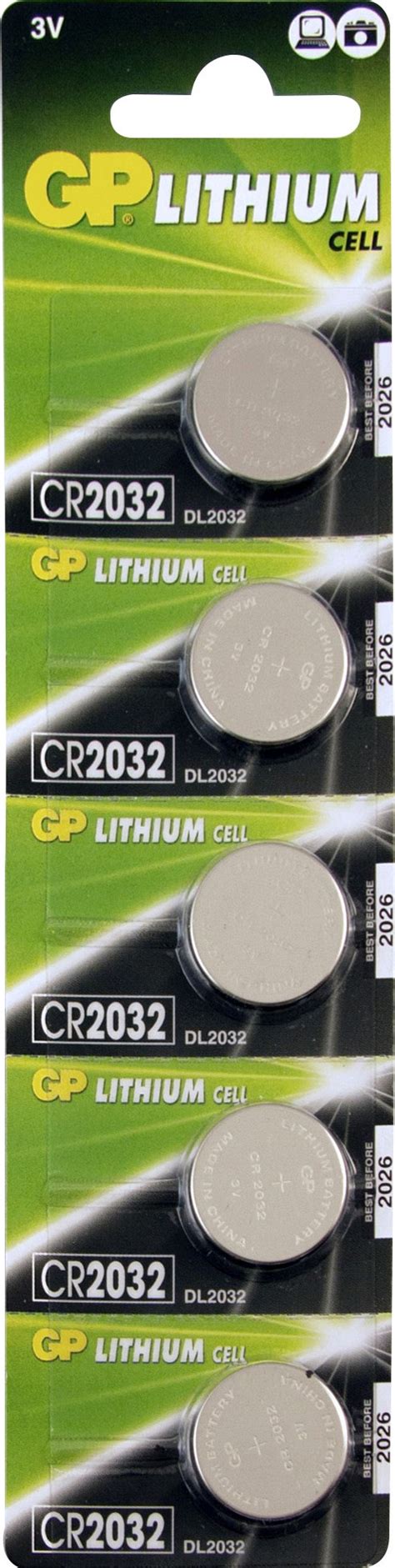 GP BATTERIES Button Cell Batteries Lithium Coins