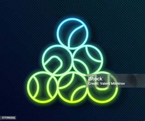 검은 색 배경에 고립 된 빛나는 네온 라인 야구 공 아이콘 벡터 Championship에 대한 스톡 벡터 아트 및 기타 이미지 Championship 가죽 경쟁