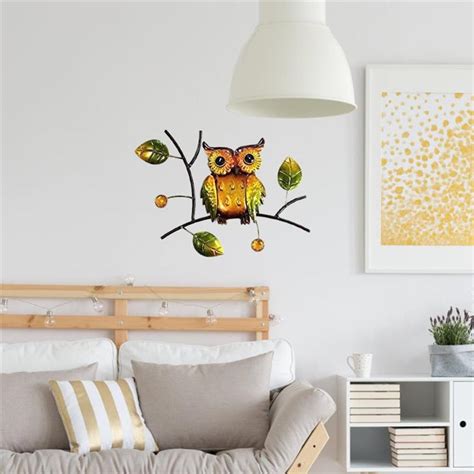 Owl Wall Decor Lovely Owl Background Metal Wall Ha Grandado
