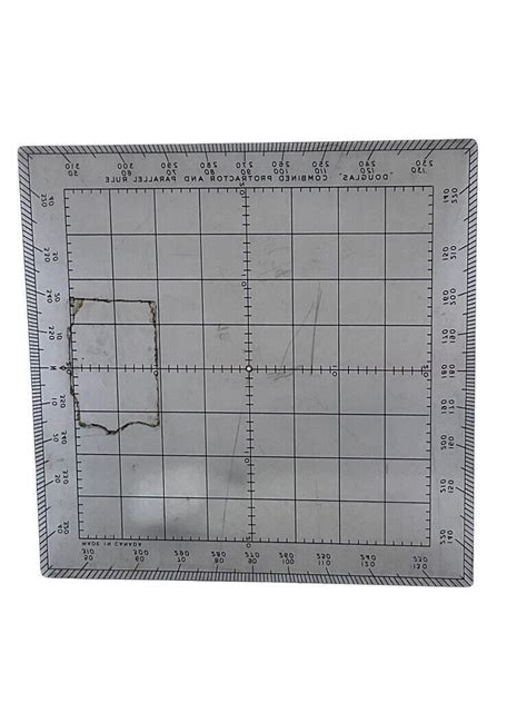 Ww2 British Raf Douglas Combined Protractor Parallel Rule Navigator Ww2 British Raf Douglas Combined Protractor Parallel Rule Navigator