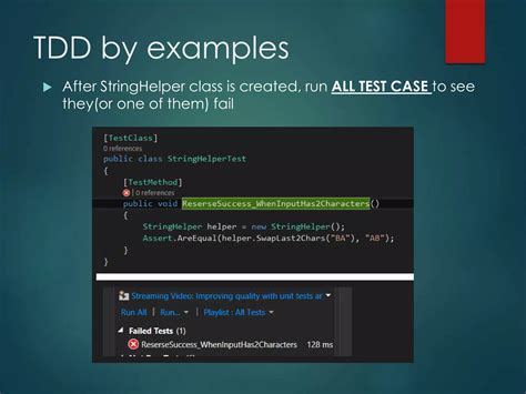 Tdd Test Driven Development Pptx