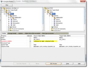 Managing Table And Column Comments In Oracle SQL Developer