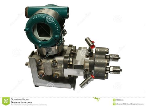 Differential Pressure Sensor Stock Image Image Of Stainless Steel 11569005