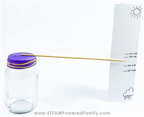 How To Make A Barometer Weather Science Stem Project