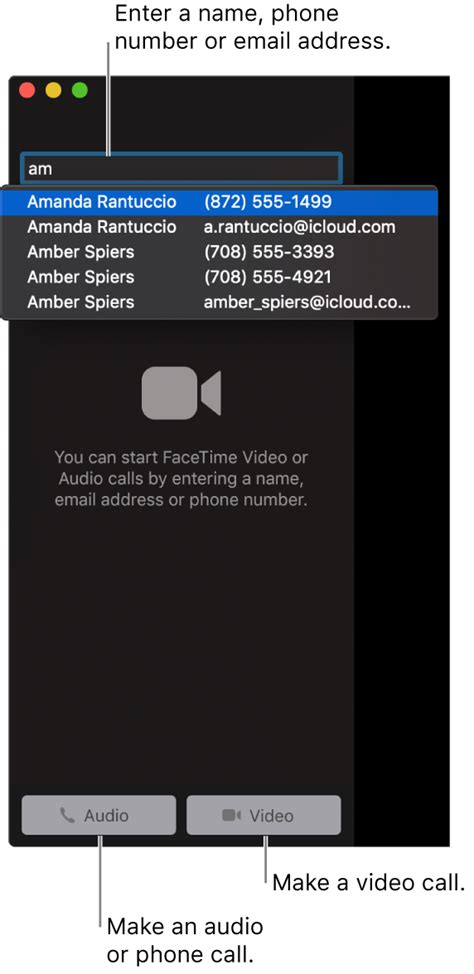 Make Calls In FaceTime On Mac Apple Support