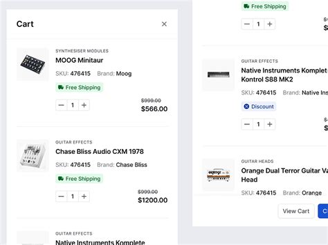 Stratis Ui Cart By Monty Hayton On Dribbble