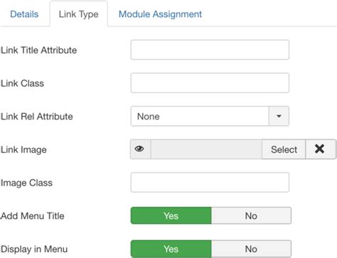 Help310 Menus Menu Item External Joomla Documentation