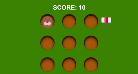 How To Make Whack A Mole Game Using Html Css And Javascript Rocoderes