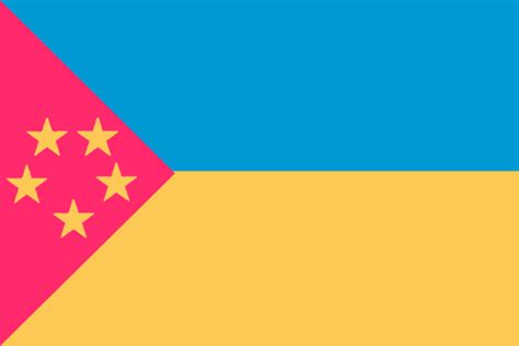 Флаг Счастьенского района | Геральдика.ру