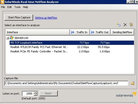 How To Export Netflow From Windows Server Network Interface Forum NetFlow Traffic Analyzer
