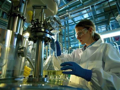 Biotech And Biochemical Engineering Premium Ai Generated Image