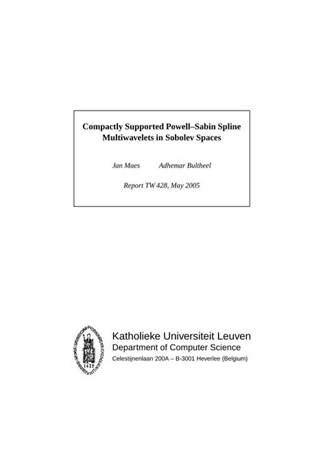 Compactly Supported Powell Sabin Spline Multiwavelets In Sobolev Spaces