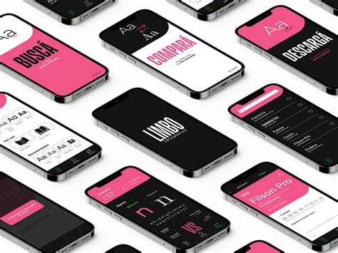 UX UI APP TIPOGRAFÍA on Behance