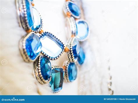 Necklace stock photo. Image of assorted, blue, jewelry - 54520108