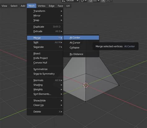 Merging Vertices In Blender 293 Talk Gamedevtv