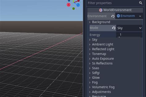 Interface Glitch In Background Mode For Worldenvironment · Issue 44254