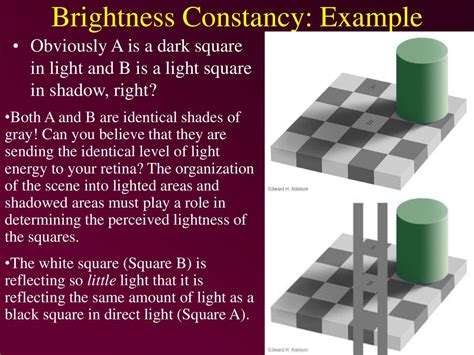 Brightness Constancy Illusion