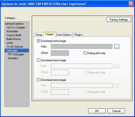 How To Create Combined Output File MSP Low Power Microcontroller Forum MSP Low Power