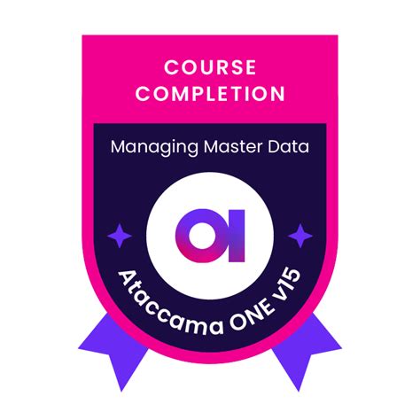Ataccama One V15 Managing Master Data 151cod Credly