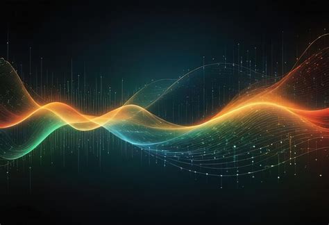 Digital Background Of Technological Operations Digital Code Flow Neural Networks Artificial