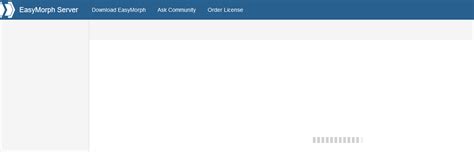 Error At Continuous Tasks On Server V5 9 Support Easymorph Community Data Preparation