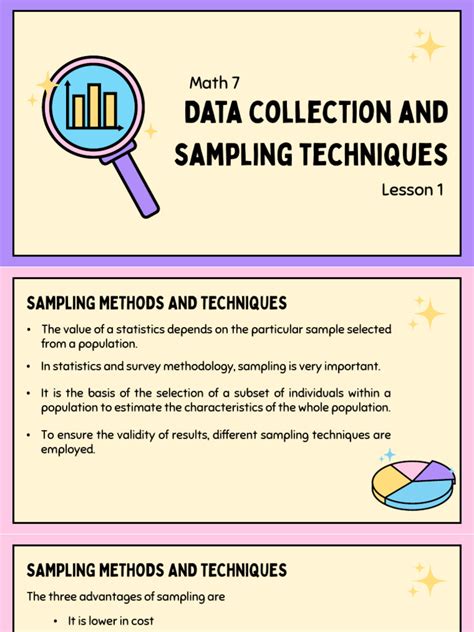 Math 7 Q3 Unit Iii Lesson 1 Data Collection And Sampling Techniques