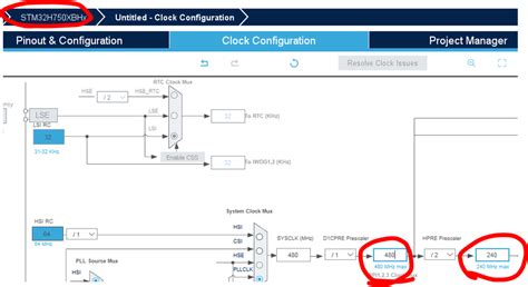 Solved Cubemx 640 Stm32h750 Clock Issue Stmicroelectronics Community