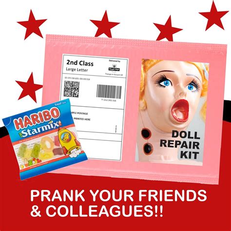 Funny Sex Doll Repair Adult Humour Post Prank Postal Mail Birthday Package Gift Etsy