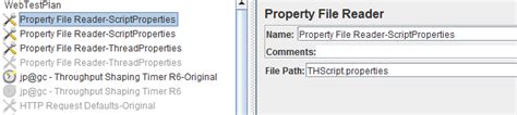 JMeter How To Read Properties File Stack Overflow