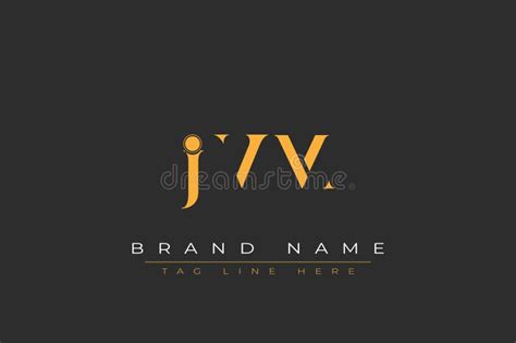 Jvm Abstract Letter Logo Design Stock Vector Illustration Of Modern Logo 367118974