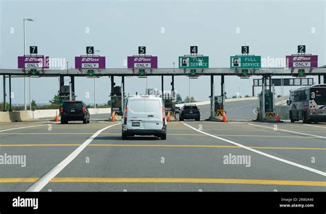 Ocean City New Jersey Us June 18 2023 The E Zpass And Full