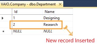 Update Records In Entity Framework Core